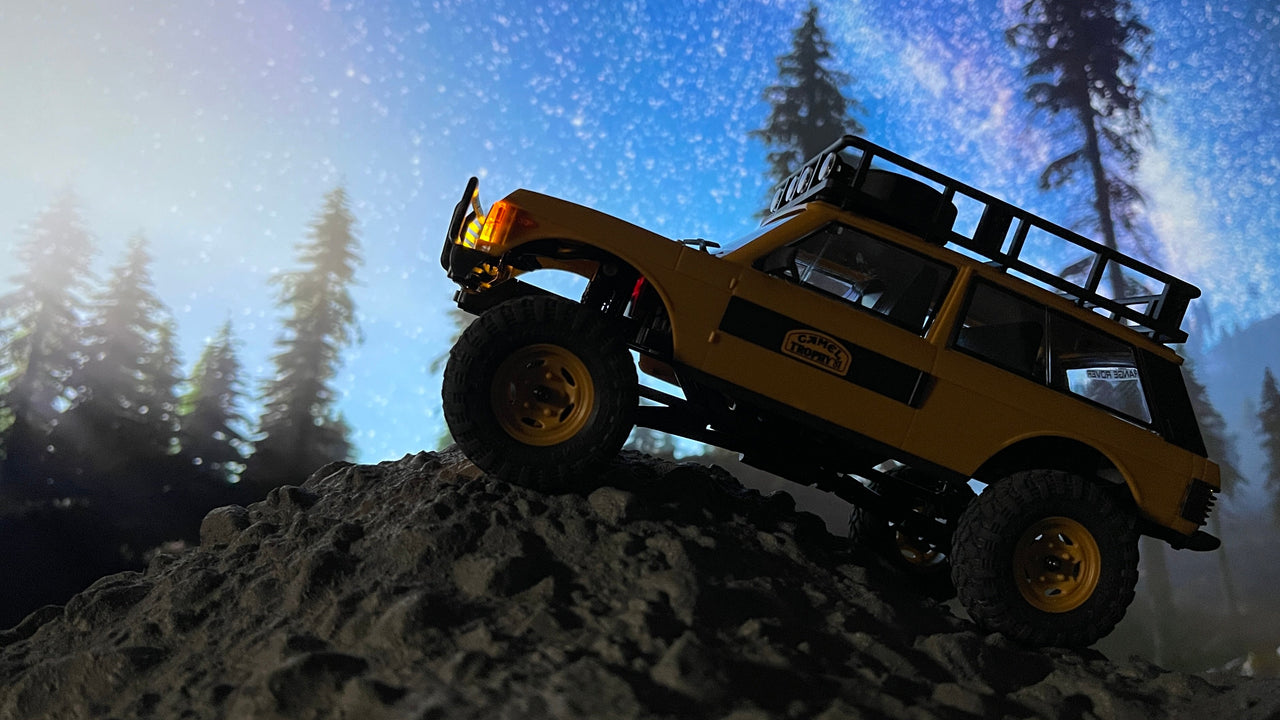 MountainBlox Realistic, Modular, Portable, RC Crawler Course System.